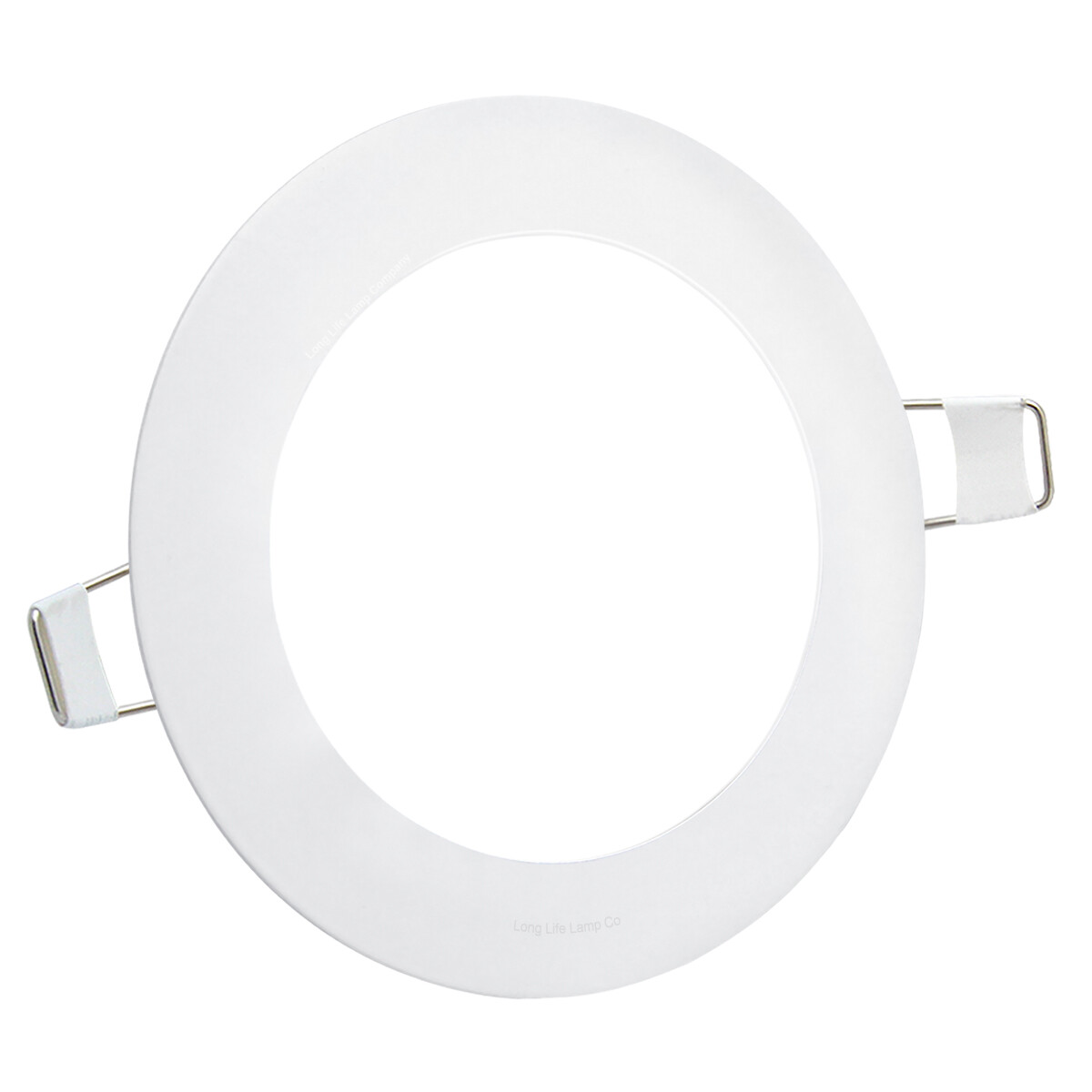 6W LED Round Recessed Ceiling Flat Panel Down Light Ultra slim Cool ...