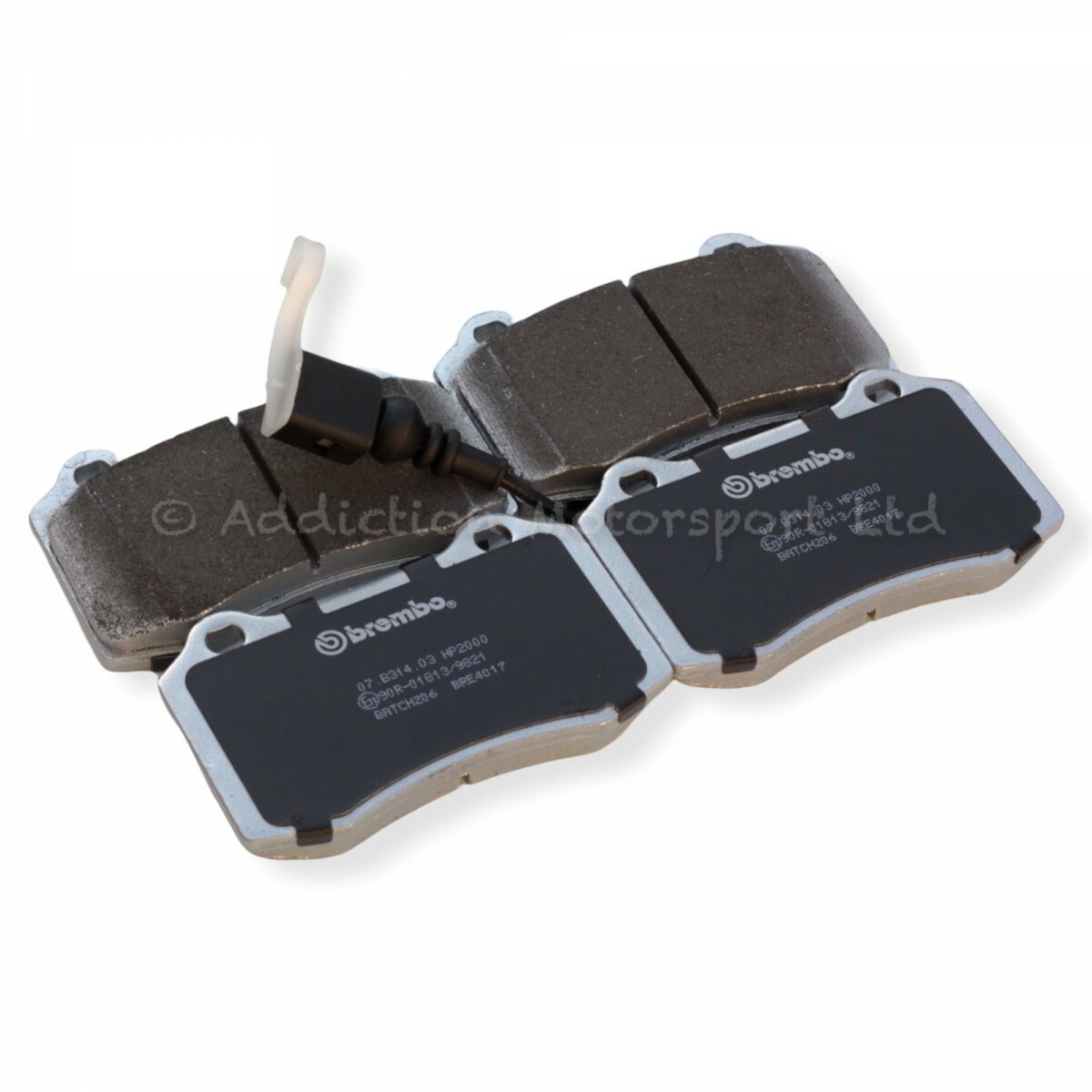Brembo Sport Rear Brake Pads for Ferrari F430 (Steel Disc) - 07.B314.03 ...
