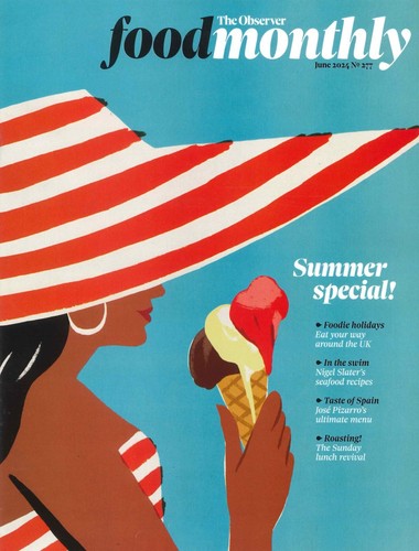 Observer Magazine Food Monthly: Summer Special, N. Slater, Recipes ...
