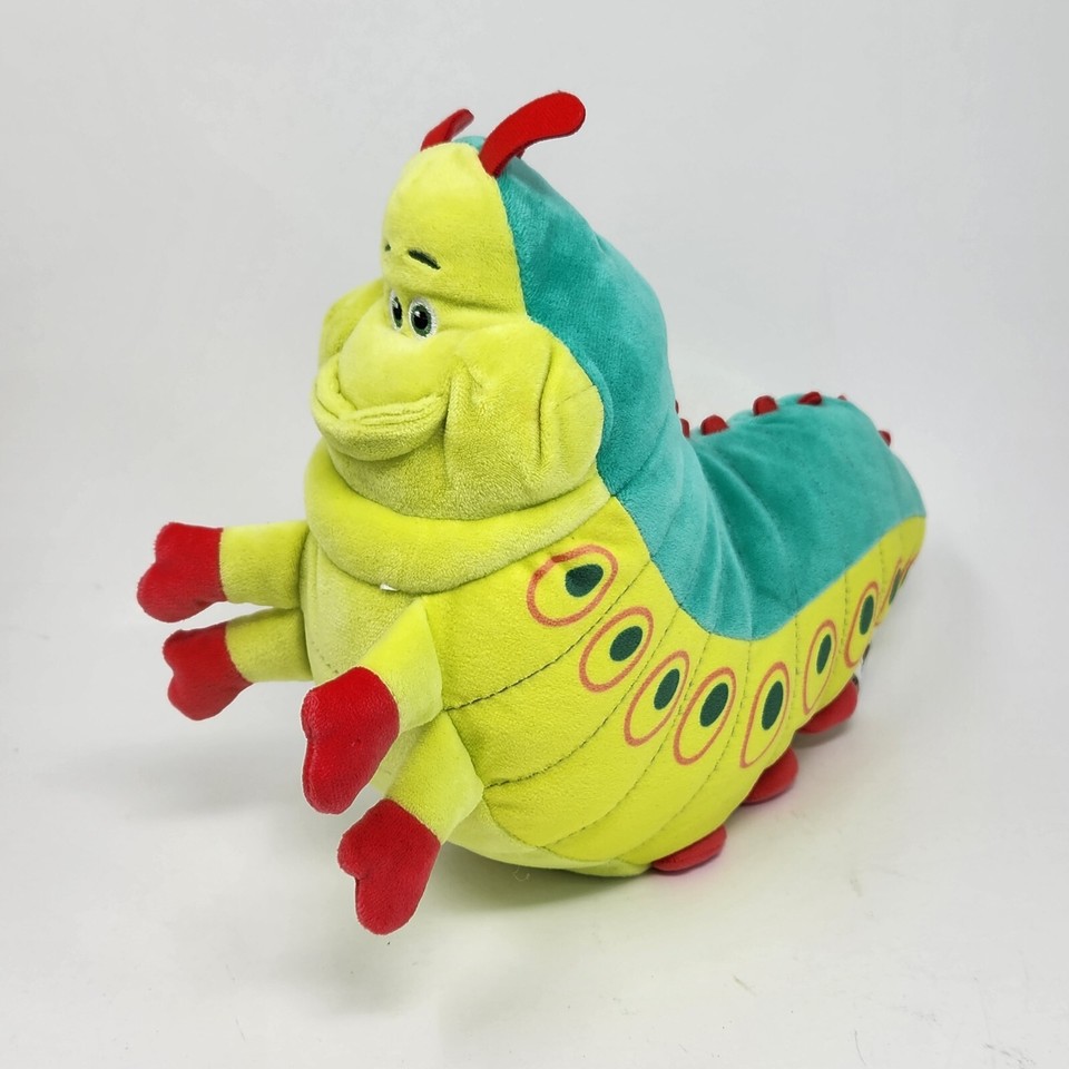 12" DISNEY STORE HEIMLICH A BUGS LIFE CATERPILLAR STUFFED ANIMAL PLUSH ...