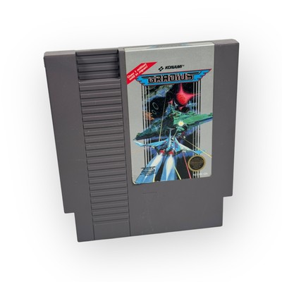Gradius (Nintendo NES, 1986) Arcade Shmup Shooter 5-Screw Game ...