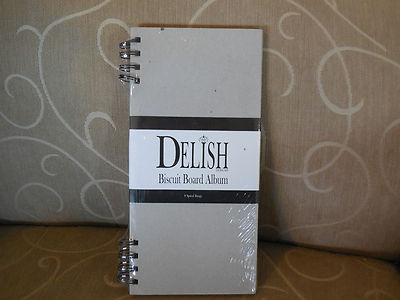 DELISH DESIGNS Biscuit Board Album - New in Package | eBay