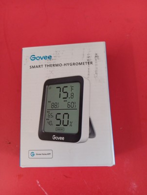 Govee Bluetooth Digital Hygrometer Indoor Thermometer, Room Humidity ...