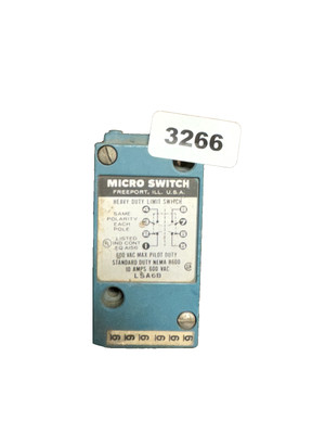 Honeywell Microswitch LSA6B Heavy Duty Limit Switch/ 10A, 600V | eBay