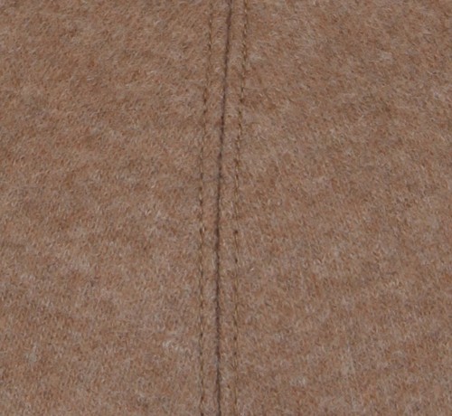 $525 Mandelli Brown Solid Cashmere Blend Baseball Cap - Large ...