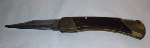 Vintage Schrade LB7 USA Folding Lockback Knife With Leather Sheath | eBay