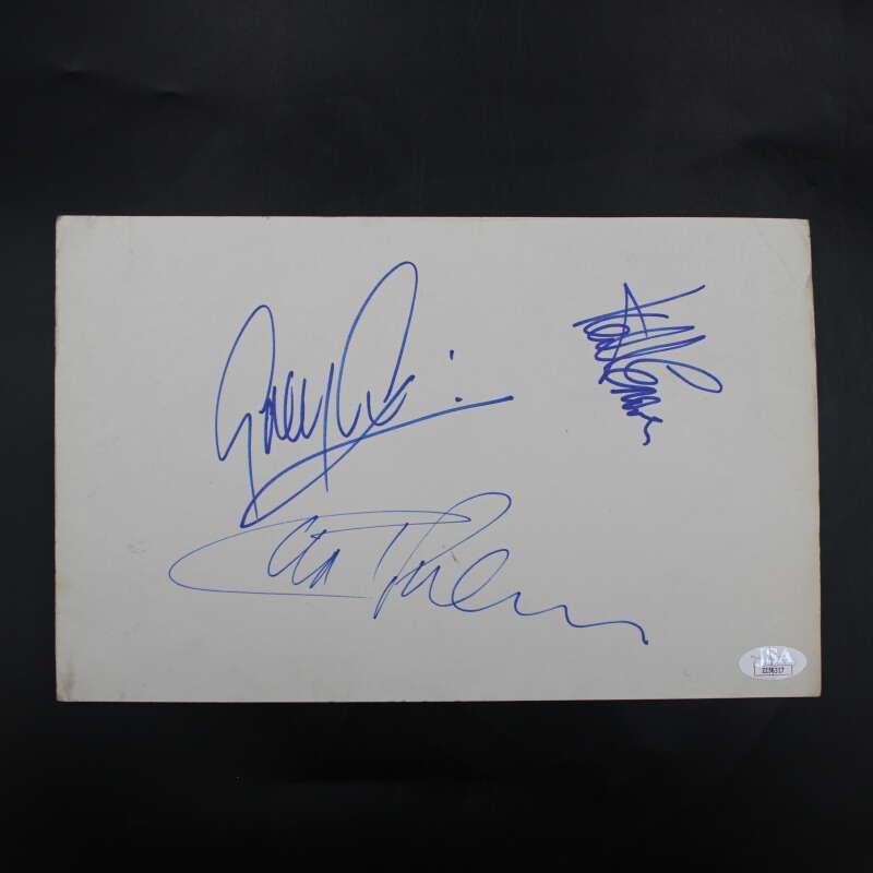 Keith Emerson/Greg Lake/Carl Palmer Signed Cut ELP Autograph JSA ...
