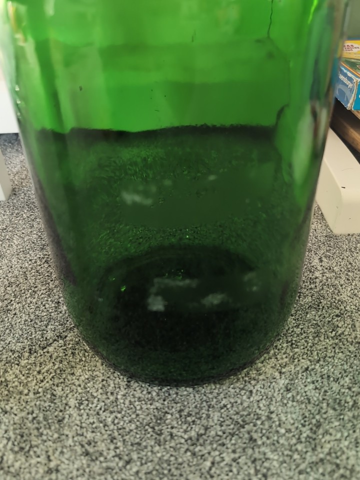 Vintage Green Demijohn For Beer Making Home Brewing Bar Garden Decor ...