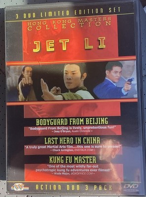 Jet Li - Bodyguard From Beijing/Last Hero In China/Kung Fu Master 3 DVD ...