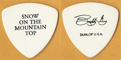 Buddy Guy 2003 Blues Singer concert tour Snow On the Mountaintop Guitar ...