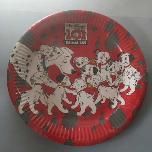 8x Walt Disney 101 Dalmatians Birthday Party 9" Disposable Paper Plates ...