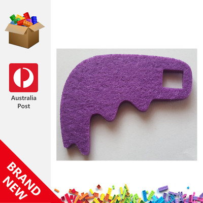 Genuine LEGO™ Dark Purple Felt Fabric 7 x 6 Wing Thick 66832 6299329 ...