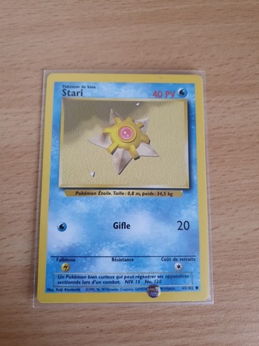 Carte Pokémon : Stari 65/102 Edition 2 Set de Base Wizards Française | eBay