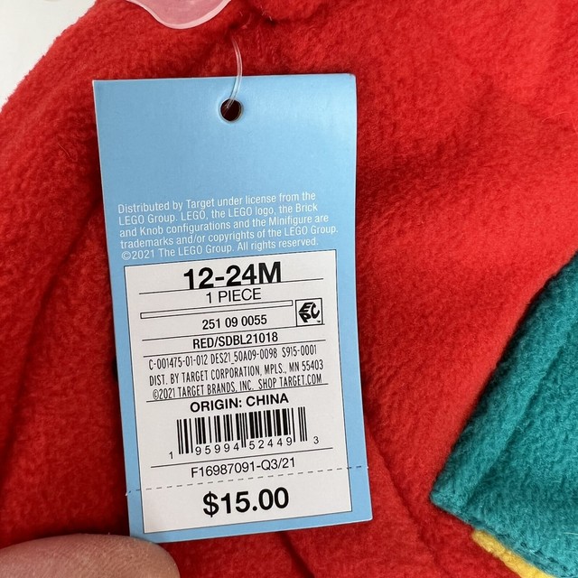 LEGO x Target Baby Trapper Hat & Mittens 12-24M for sale online | eBay