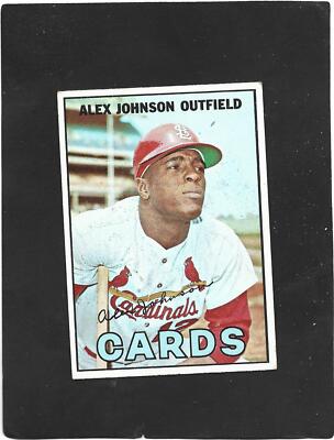 1967 Topps MLB # 108 Alex Johnson | eBay