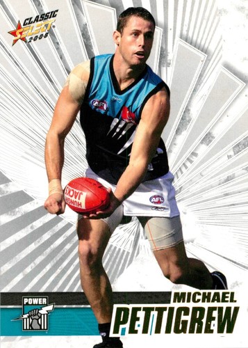 2008 PORT ADELAIDE POWER AFL Card MICHAEL PETTIGREW | eBay Australia