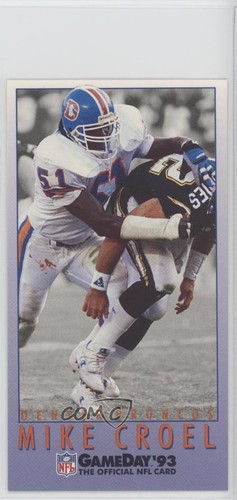 1993 Fleer GameDay Mike Croel #274 | eBay