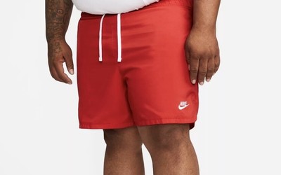 Men's Size XXL Red Nike Standard Fit Above Knee Lenght | eBay