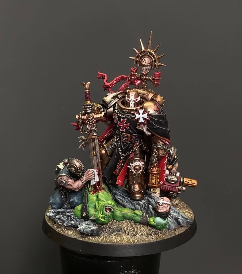 Warhammer 40K High Marshal Helbrecht Space Marines Black Templars ...