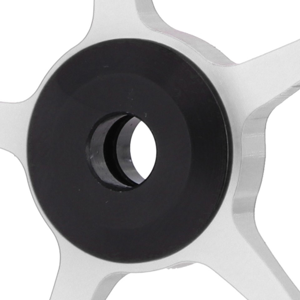 (Silver Black)Folding Bike Aluminum Easy Wheel Riding Bike Push Wheel ...