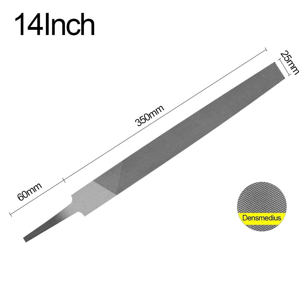 6/8/10/12/14 Inch Steel Files Flat Hand File Durable Flat Saw File ...