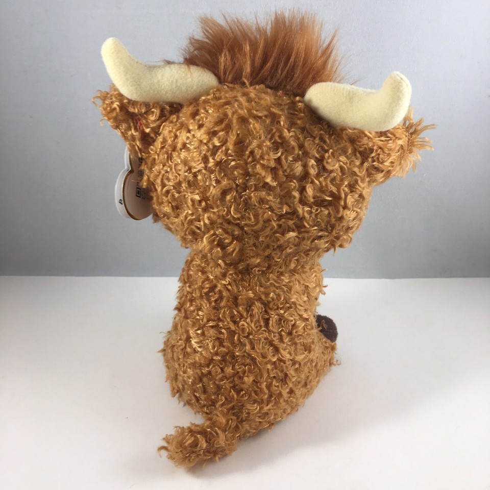 Ty Beanie Boos 2025 ALFIE the Highland Brown Cow (6 Inch) NEW Plush ...