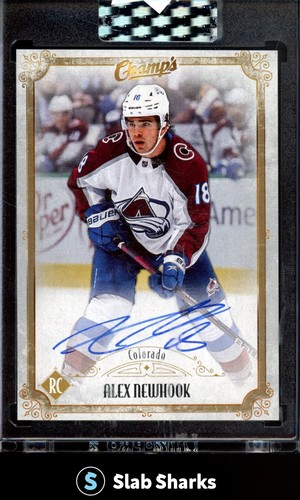 2021 UPPER DECK CLEAR CUT #C-AK ALEX NEWHOOK CHAMPS ROOKIE AUTO RC | eBay