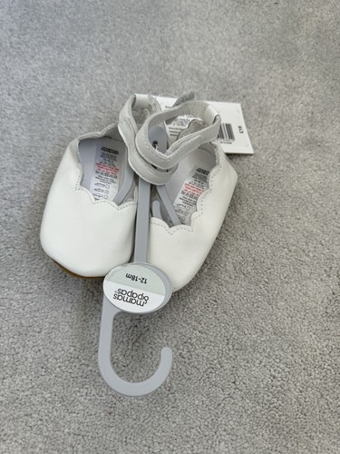 Girls Mamas & Papas Size 12 - 18 Months Leather Shoes - Christening ...