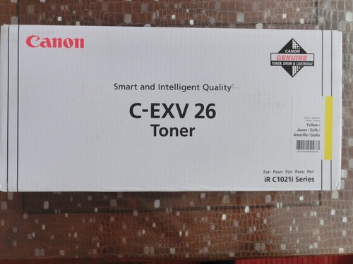 ORIGINAL CANON : Toner C-EXV26 1657B006 BA YELLOW pour iR C1021 C1028 ...