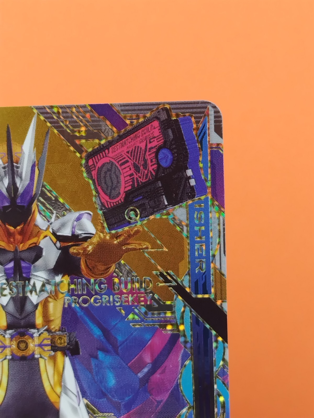 THOUSER Kamen Rider Masked Rider Ganba Rising Card BS4-063 CP Progrise Key Ver. | eBay