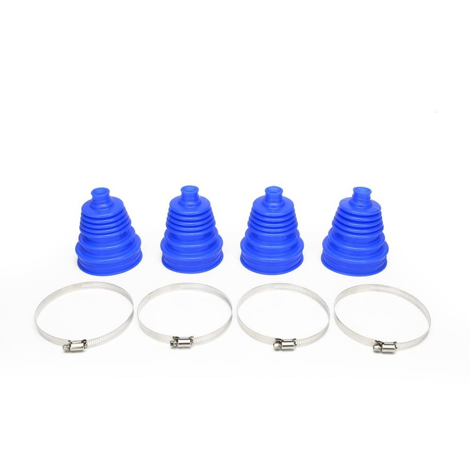 4pcs Universal Silicone Tool CV Joint Boot Kit Drive Shaft Silicone ...