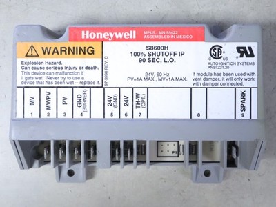 Honeywell S8600H Pool/Spa Furnace Ignition Control Module | eBay
