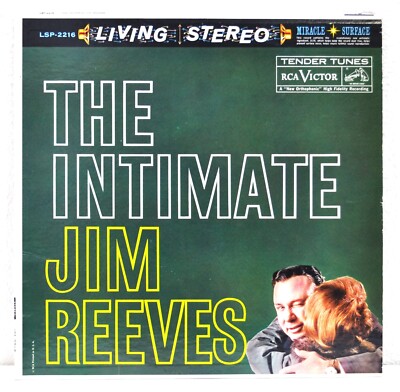 JIM REEVES "The Intimate Jim Reeves" Vinyl LP RCA Victor LSP-2216 | eBay