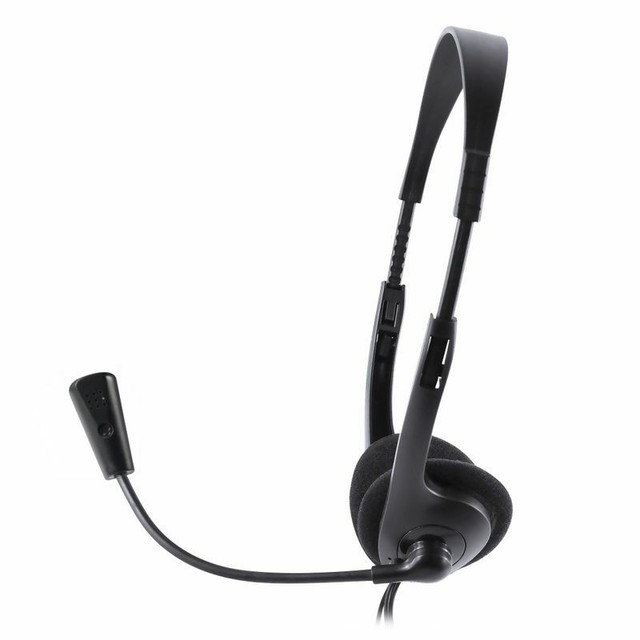 Insten VoIP and Skype Headset With Microphone - Black for sale online ...