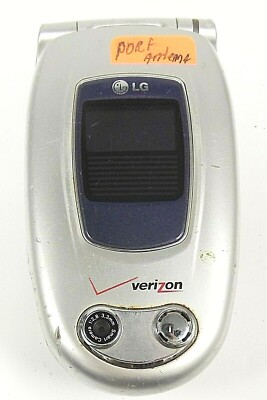 LG VX6000 - Silver and Blue ( Verizon ) Cellular Flip Phone ...