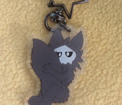 Puro Changed Handmade Double-sided Acrylic Keychain Furry | eBay