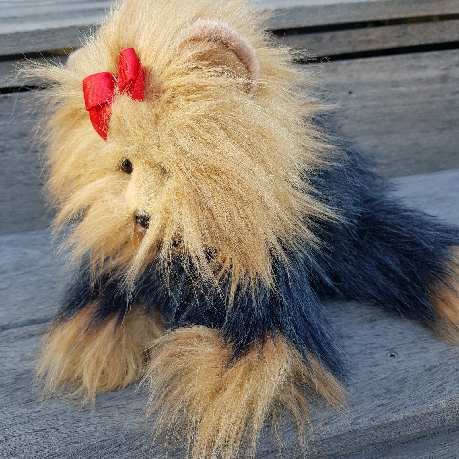 TY Yappy Yorkie Yorkshire Terrier Dog Retired Puppy Classic Plush ...