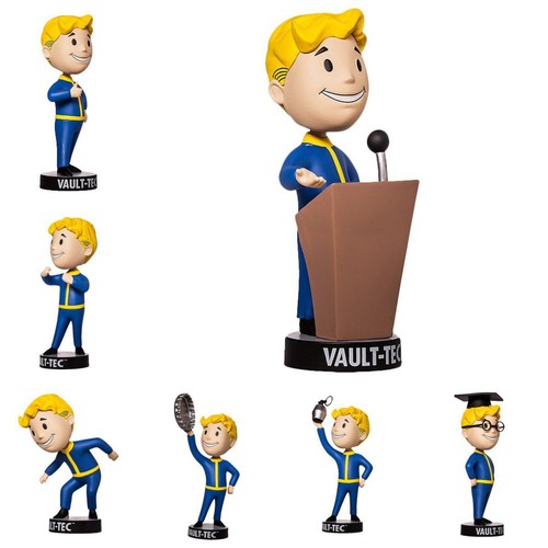 4 Vault Fallout Boy Bobblehead Gaming Anime Figures Toys Series ...