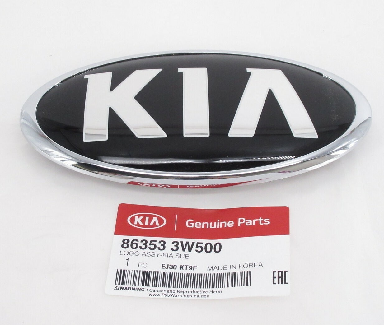 Genuine OEM Kia 86353 3W500 Front Grille Emblem Badge | eBay