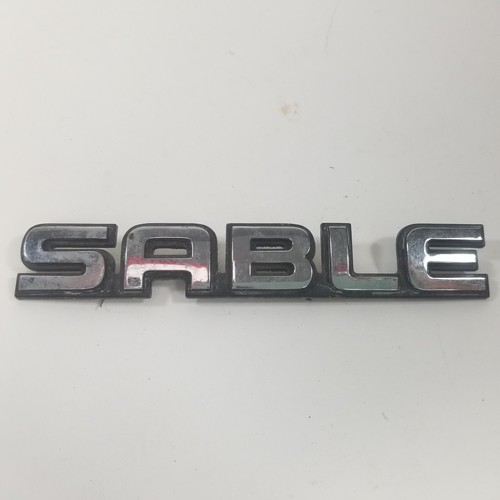 MERCURY SABLE CIRCA '91 REAR EMBLEM E64B 5442550 AA | eBay