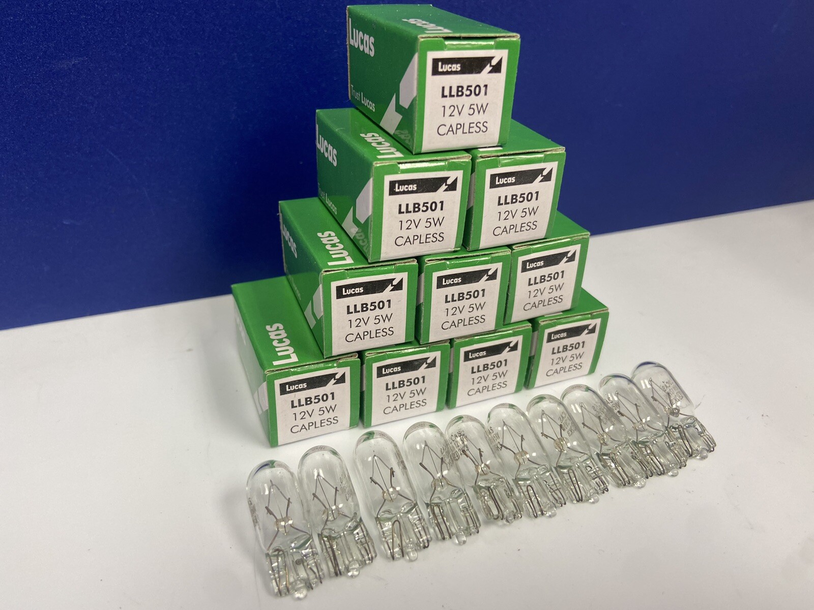 10x LUCAS R501 LLB501 SIDE LIGHTS BULBS 5W | eBay UK