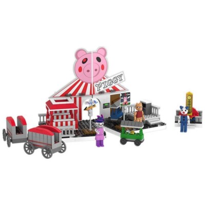 Piggy Deluxe Carnival Buildable Construction Set with Carnival Tent ...
