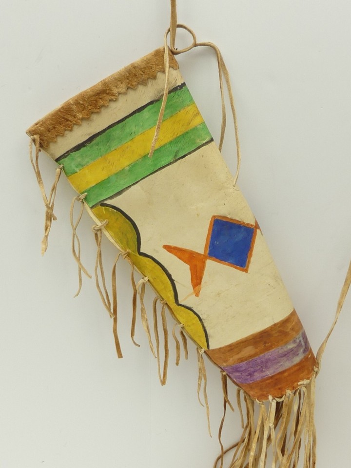 Vintage Native American Sioux Indian Parfleche Quiver Arrow Case ...