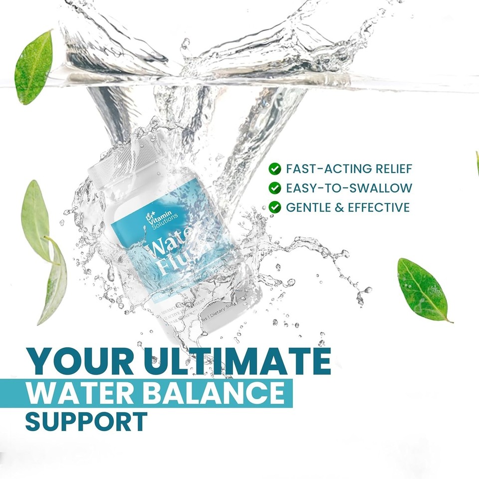 Dr Vitamin Solutions Water Flush For Water Retention Relief 60 caps ...