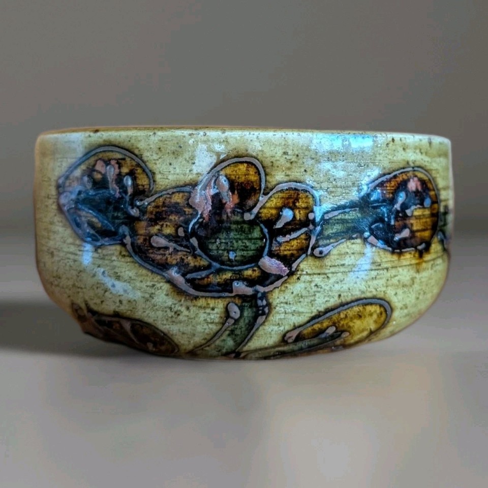 Mid Century Vintage Otagiri Japanese Stoneware Serving Bowl Hand ...