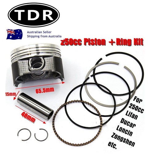 Piston Kit Honda XR200 ATC185 XR185 XR ATC 185 200 Standard Bore 65.5mm ...