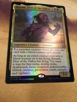 Rayami, First Of The Fallen Foil Commander 2018 EDH Mtg Magic Gathering ...