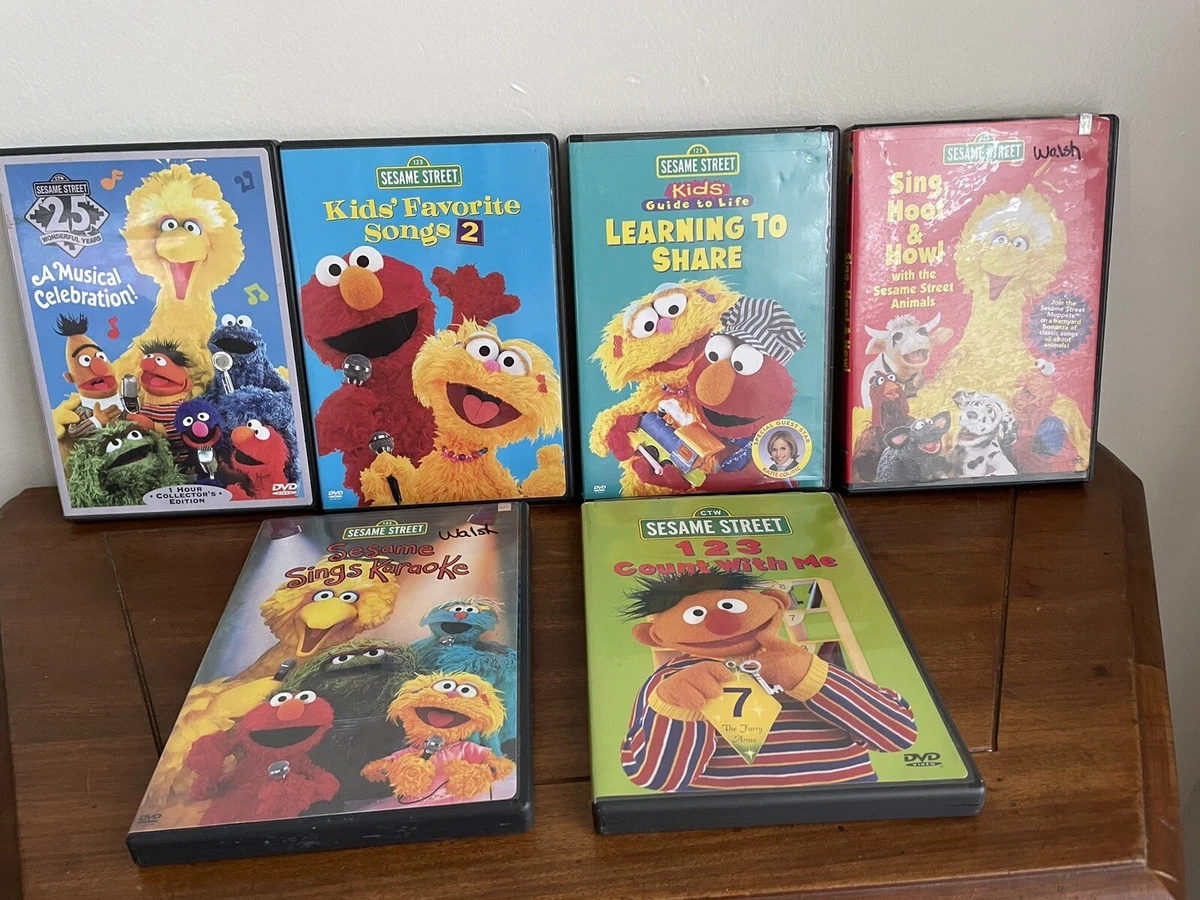 Sesame Street Learning To Share Vhs Ebay
