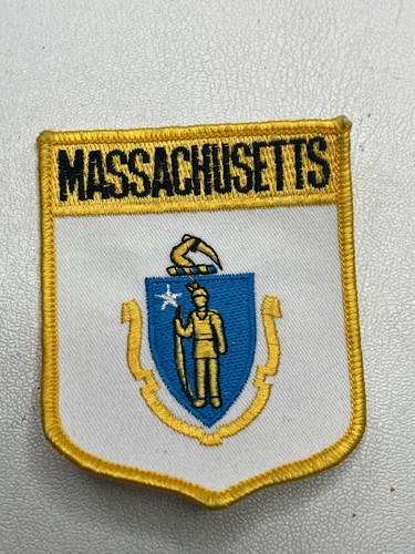 3" Across State Of MASSACHUSETTS Patch (USA Travel & Tourism) T079 | eBay