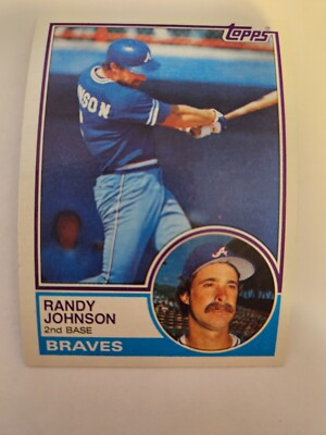 1983 TOPPS RANDY JOHNSON #596 NM | eBay
